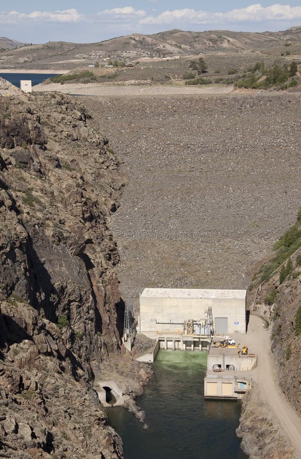Blue Mesa Dam stock image. Image of energy, blue, area - 25960347