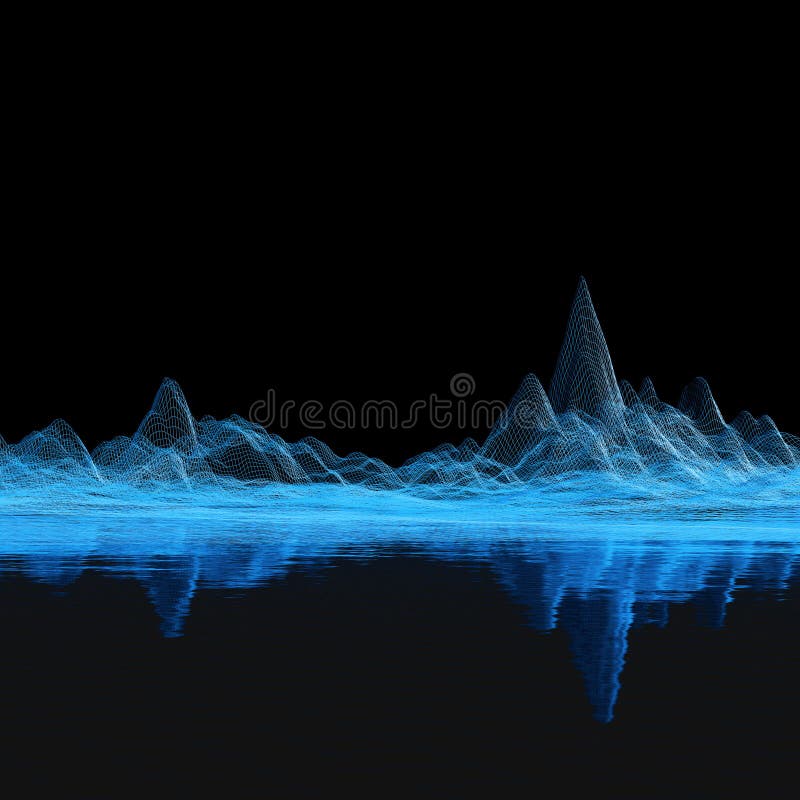 Blue mesh background stock vector. Illustration of decorative - 8408838