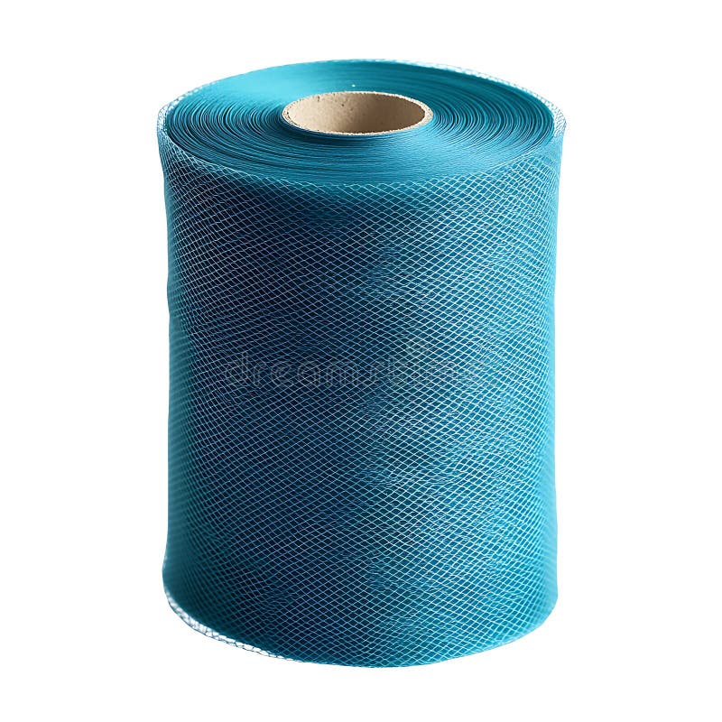 Blue Mesh Roll for Industrial Use or Fabric Application in Neat Display ...
