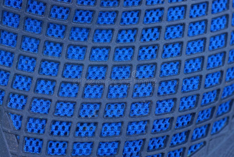 Blue Mesh Texture of Plastic and Fabric Stock Photo - Image of clothes ...