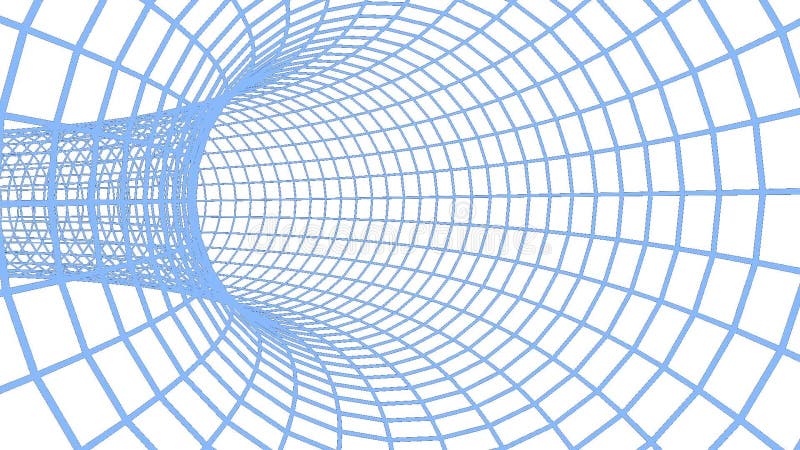 Blue Dot Mesh Wireframe Digital Futuristic Intelligence Animation Stock ...