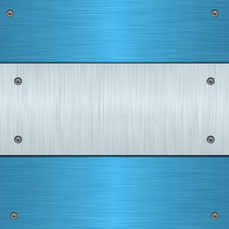 Brushed Metal Layout stock illustration. Illustration of chrome - 12498278