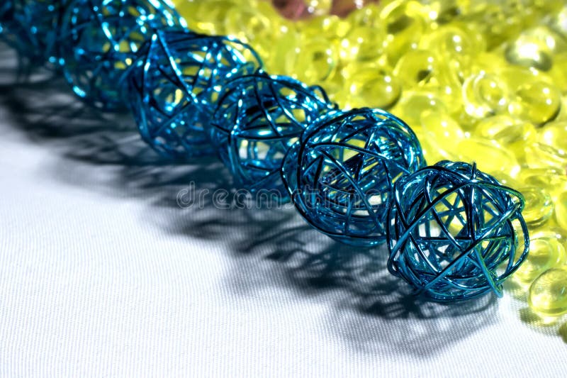 Blue metal ball stock photo. Image of blue, idea, fresh - 78915938