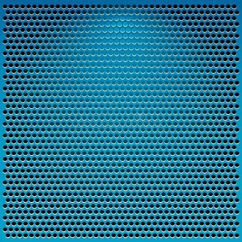 Blue Hexagon Metal Background Stock Vector - Illustration of textured ...