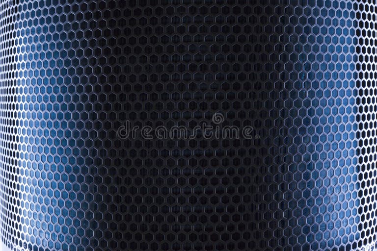 Blue Metal Mesh stock image. Image of meshed, blue, material - 19844221