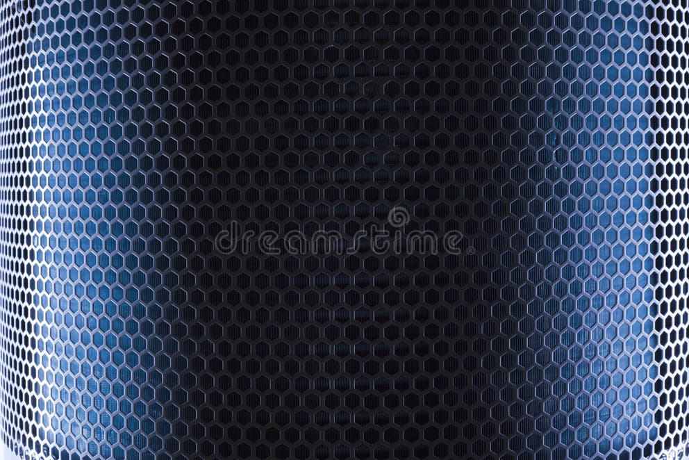 Blue Metal Mesh stock image. Image of meshed, blue, material - 19844221