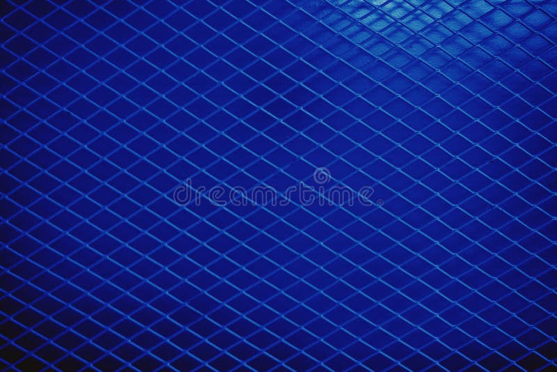 Blue metal mesh stock photo. Image of seamless, pattern - 92157550