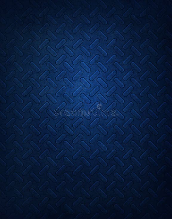 Blue Metal Pattern Background Stock Illustration - Illustration of iron ...