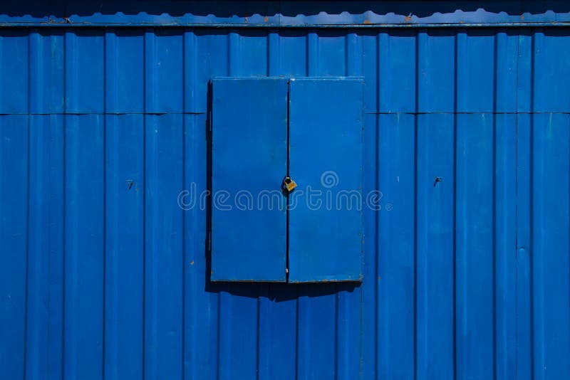 Metal shutters stock photo. Image of shut, door, shutter - 12654196