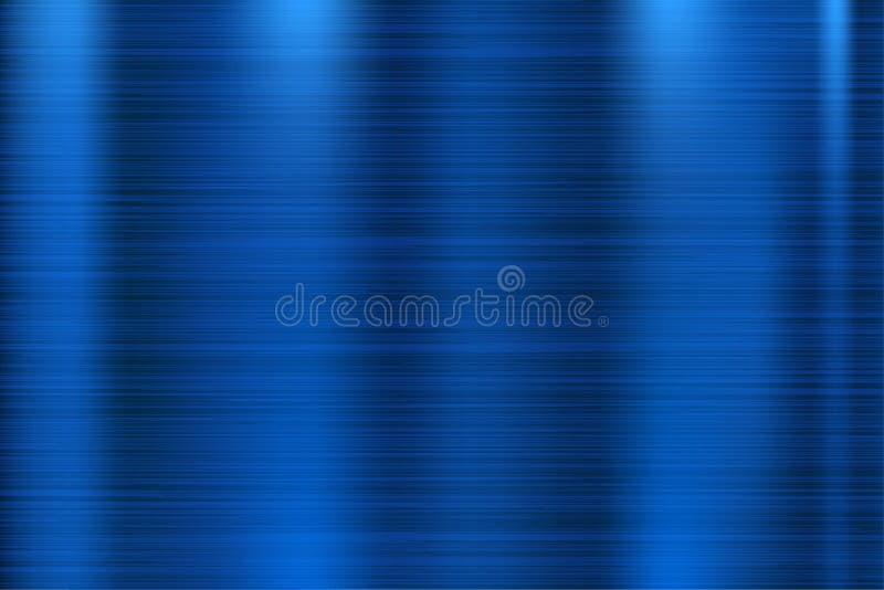 Blue Metal Texture. Scratched Shiny 3d Surface Stock Vector ...