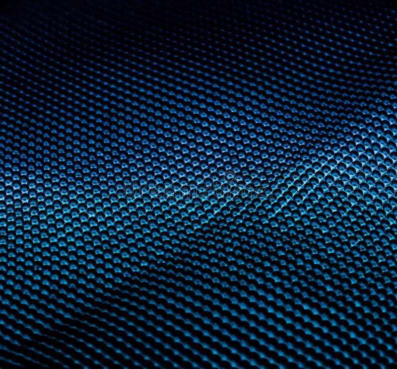 Blue Metallic Abstract Background, Futuristic Surface and High Tech ...