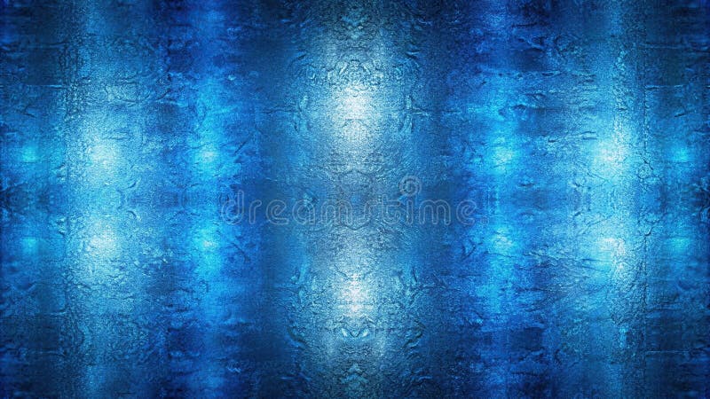 Blue Metallic Abstract Wall Texture with Symmetrical Pattern ...