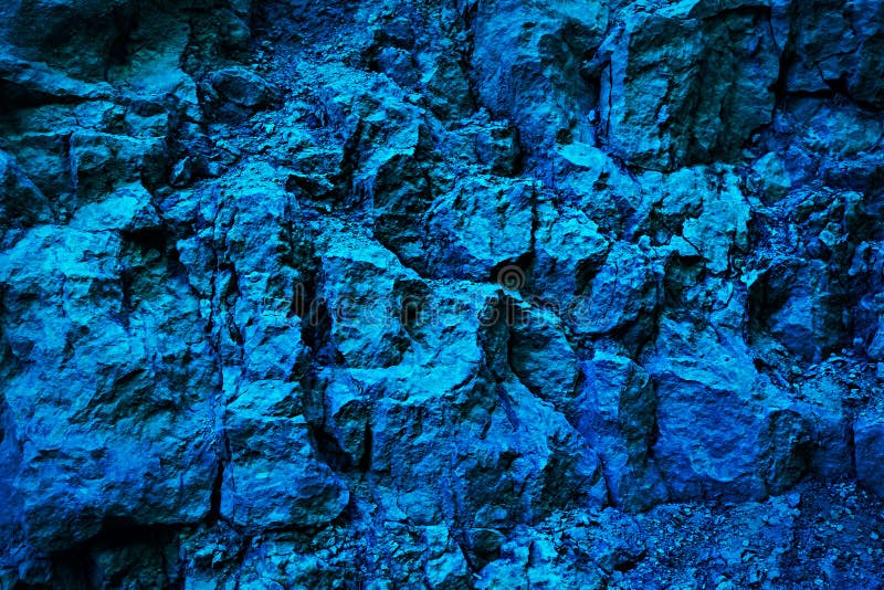 Blue Metallic Background and Texture of Organic Stone Surface Stock ...