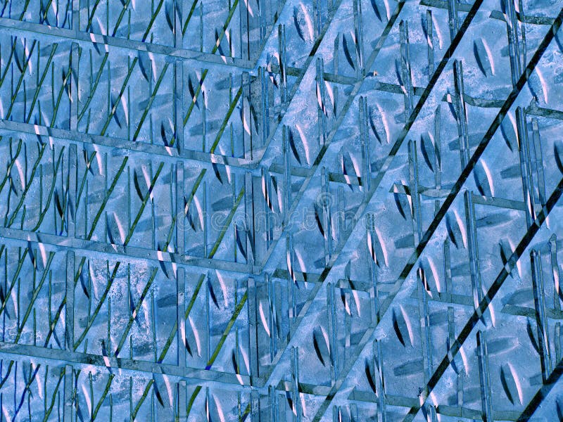 Blue Metallic Pattern stock photo. Image of abstract - 11796506