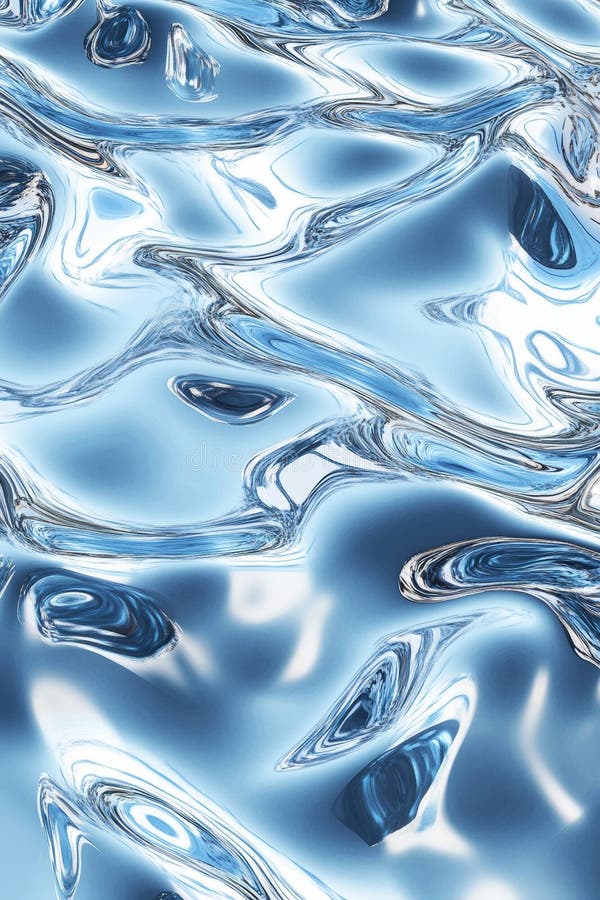 A Blue Metallic Texture with a Polished Finish, Vertical Brushing, and ...