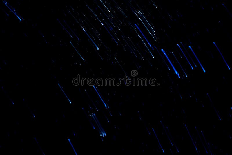 Real Meteor Shower Background
