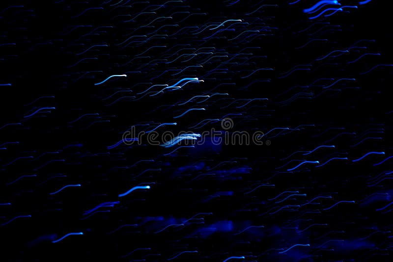 Blue Meteor Shower, Background or Texture Stock Photo - Image of comet ...