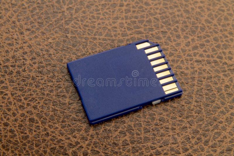 Blue Micro SD Card stock photo. Image of daylight, fake - 70686392
