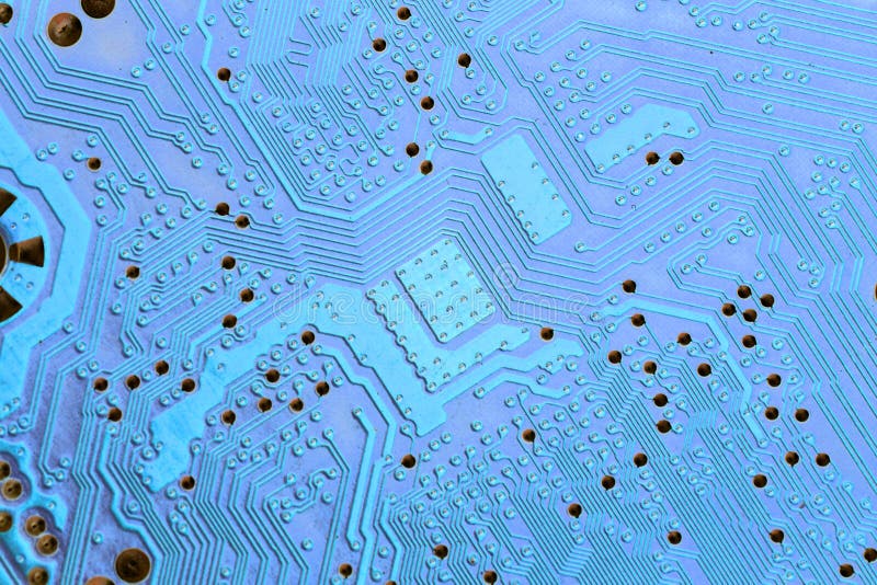Blue microchip texture stock image. Image of digital - 112555465