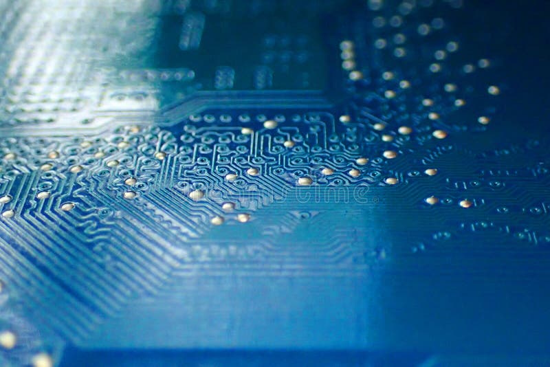 Blue microchip texture stock image. Image of chip, tech - 113625263