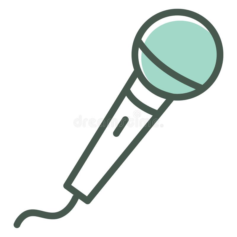 A Blue Microphone Mounted on a Small Stand Either To Speak or Record ...