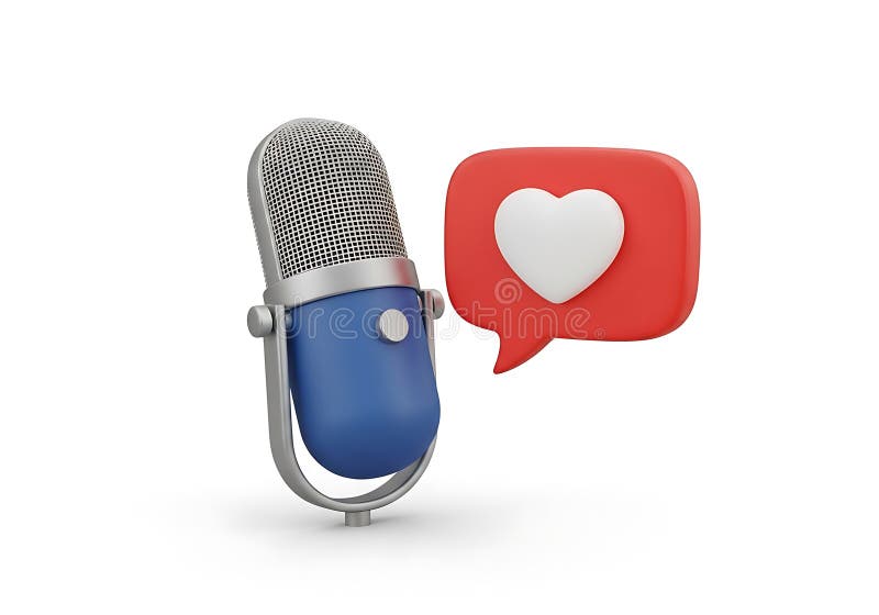 Voice Bubble Heart Stock Illustrations – 567 Voice Bubble Heart Stock ...