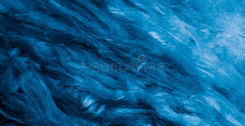 Blue Mineral Wool with a Visible Texture Stock Photo - Image of energy ...