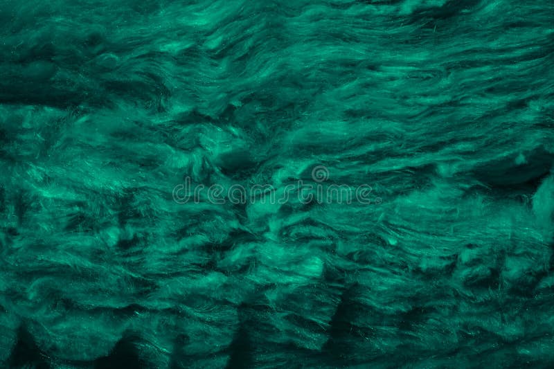 Blue Mineral Wool with a Visible Texture Stock Image - Image of texture ...