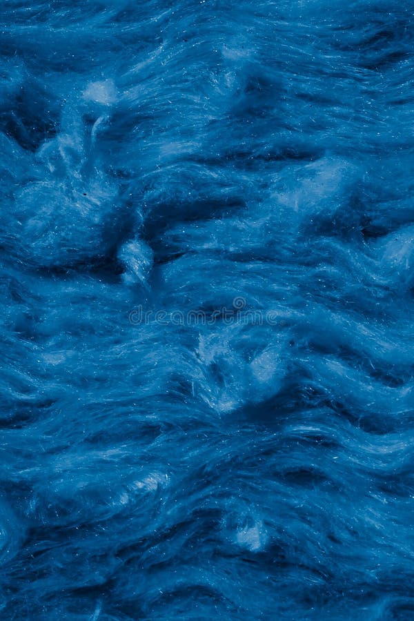 Blue Mineral Wool with a Visible Texture Stock Image - Image of heat ...