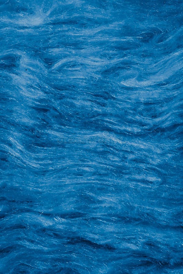 Blue Mineral Wool with a Visible Texture Stock Photo - Image of ...