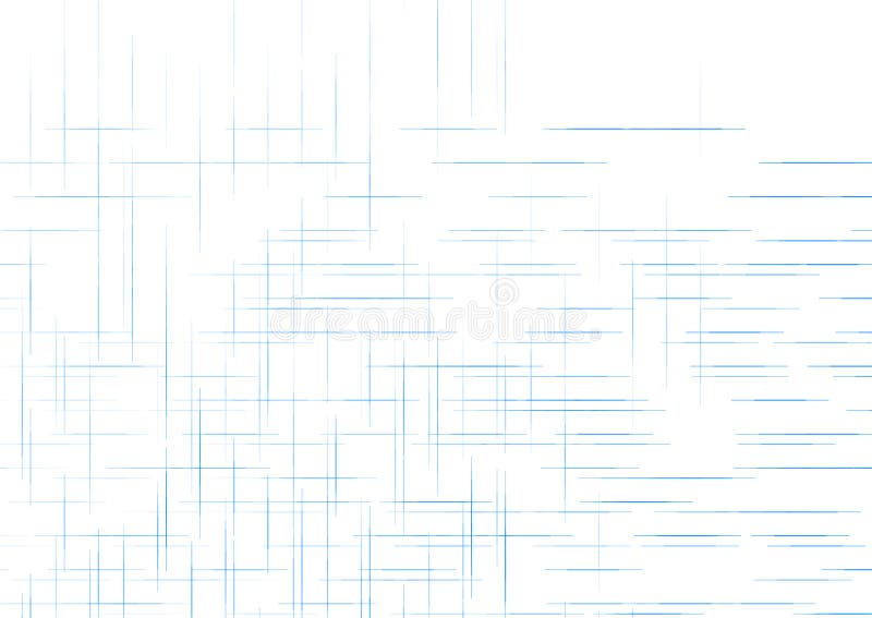 Blue Minimal Geometrical Lines Abstract Futuristic Tech Background ...