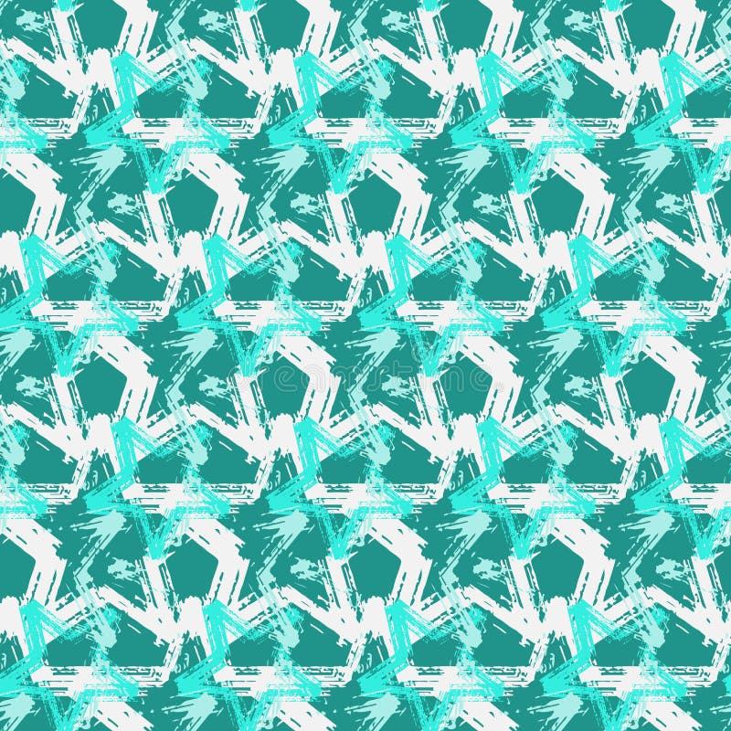 Blue Mint Seamless Pattern Graffiti Star, Decorative Background for ...