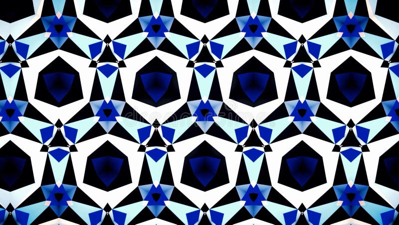 Blue Mirage Bokeh Pattern Background. Stock Photo - Image of background ...