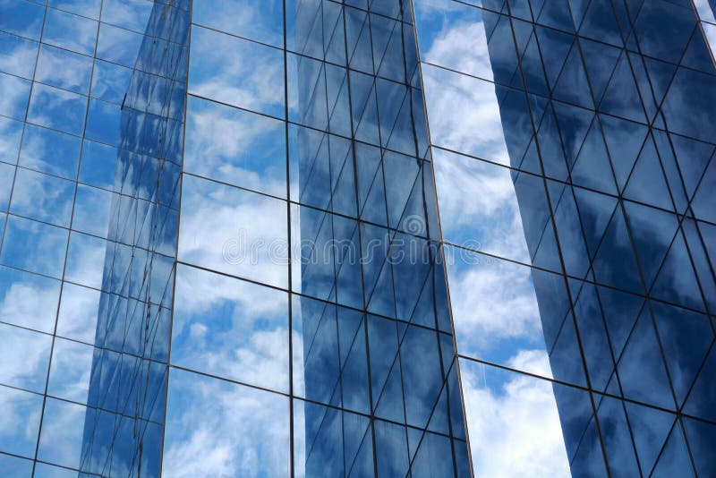 Glass Building Skyscraper Texture Pattern Stock Image - Image of blue ...