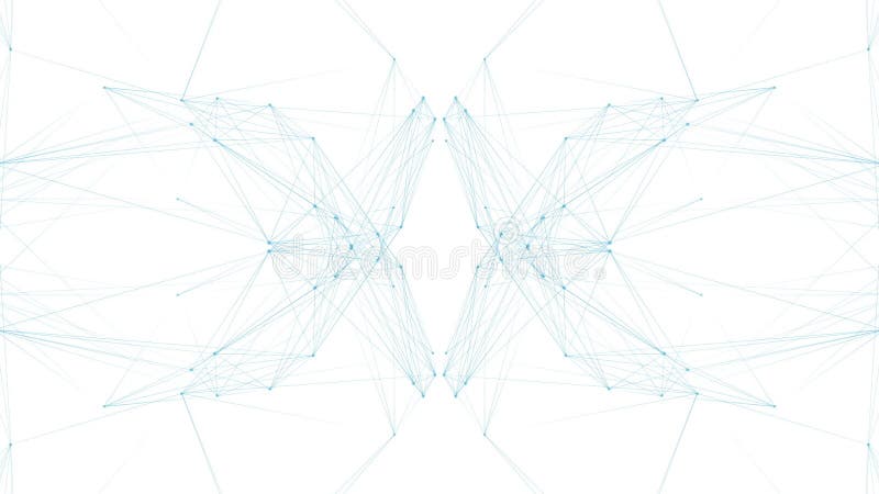 Mirror Image Pattern Moving with Ink Stock Video - Video of blue ...