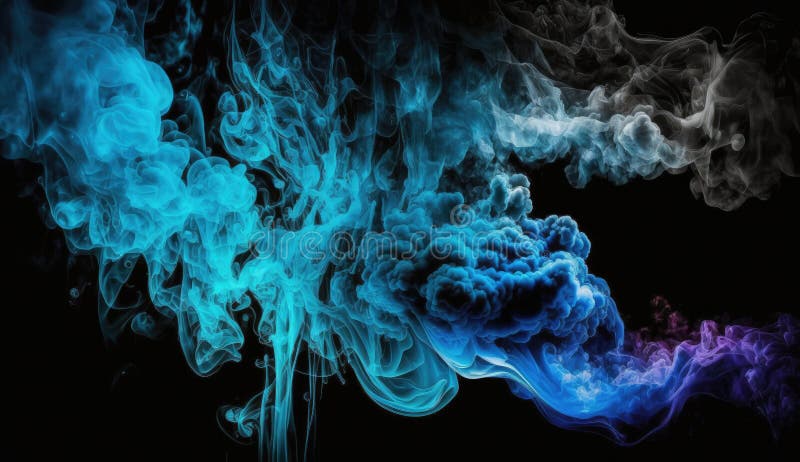 Blue mist background stock illustration. Illustration of silky - 301424591