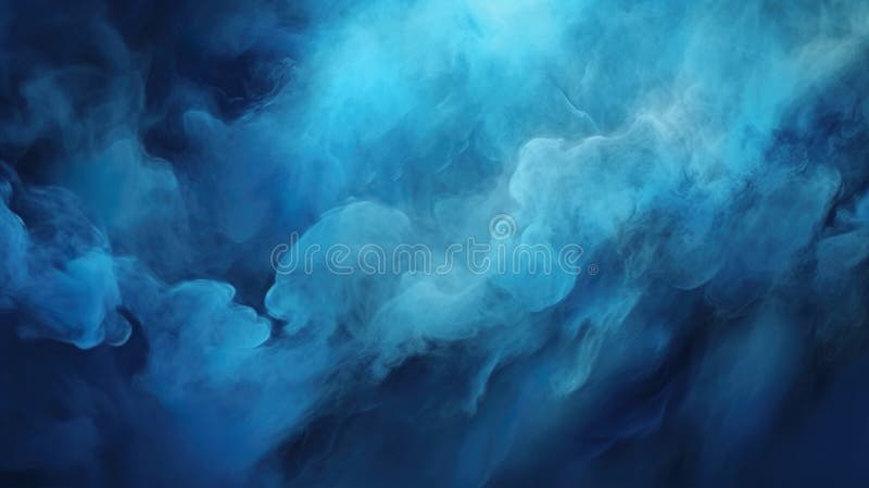 Blue Mist or Smoke Texture Background, Abstract Soft Steam Pattern ...