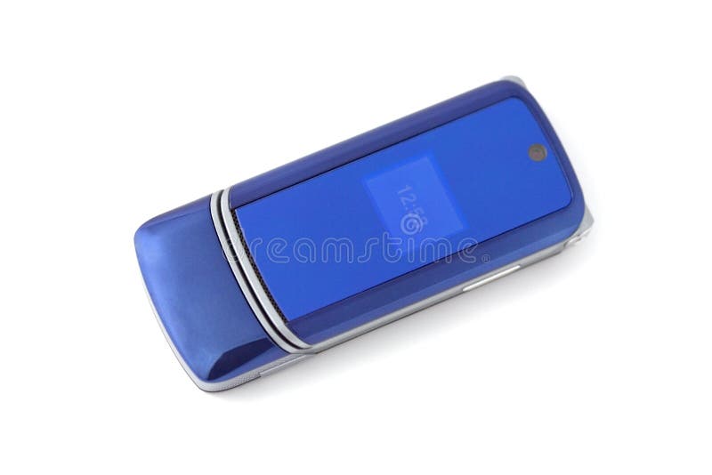 Blue mobile phone stock photo. Image of number, accessibility - 4415794