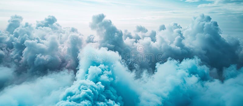 Blue Modern Bright Waves Art. Blurred Pattern Effect Background Stock ...