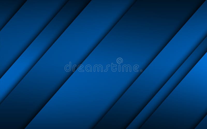 Blue Modern Material Design. Corporate Template with Overlapped Layers ...