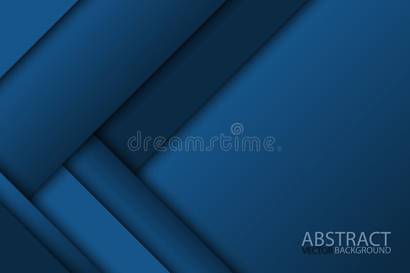 Blue Modern Material Design, Vector Abstract Background Stock Vector ...