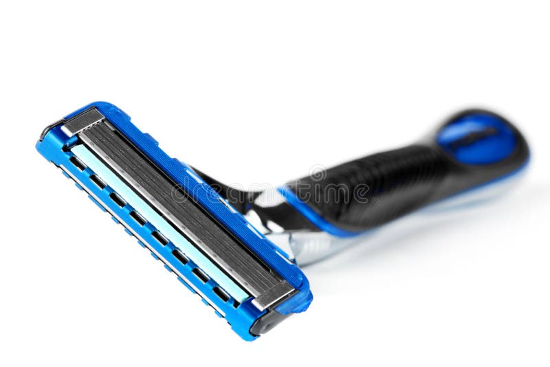 Blue Modern Razor stock image. Image of disposable, blue - 22641139
