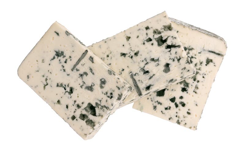 Blue mold cheese isolated stock photo. Image of piece - 315388660