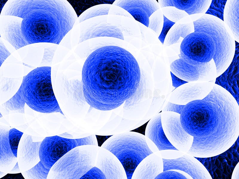 Blue molecules stock illustration. Illustration of blood - 28794820