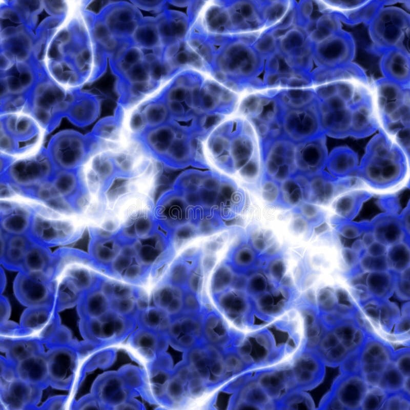 Blue molecules stock illustration. Illustration of laboratory - 3318318