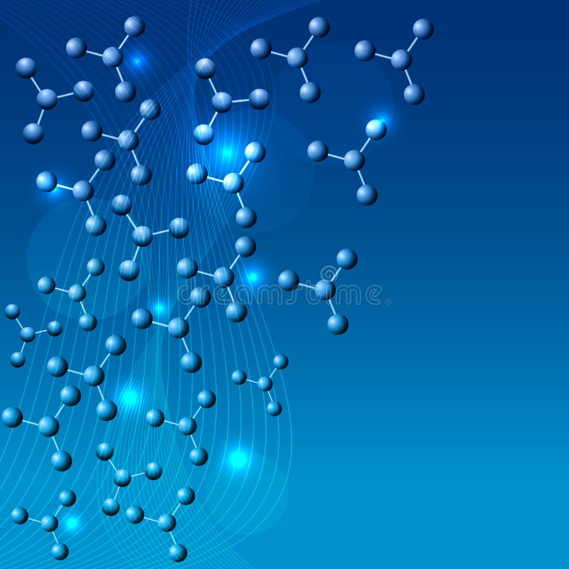 Beautiful Structure Molecules Stock Illustrations – 2,069 Beautiful ...