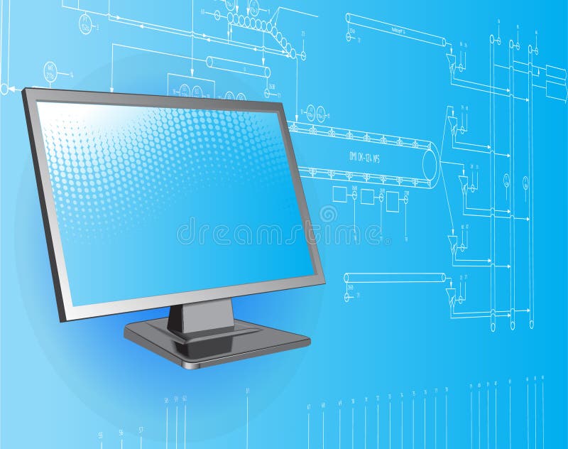 Led Panel Drawing Stock Illustrations – 122 Led Panel Drawing Stock ...