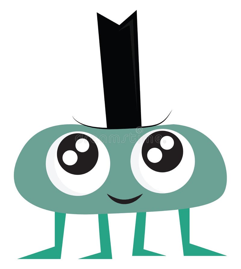 Monster with Long Legs, Vector or Color Illustration Stock Vector ...