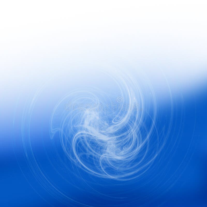 Blue mood smoke swirl stock illustration. Illustration of abstract ...