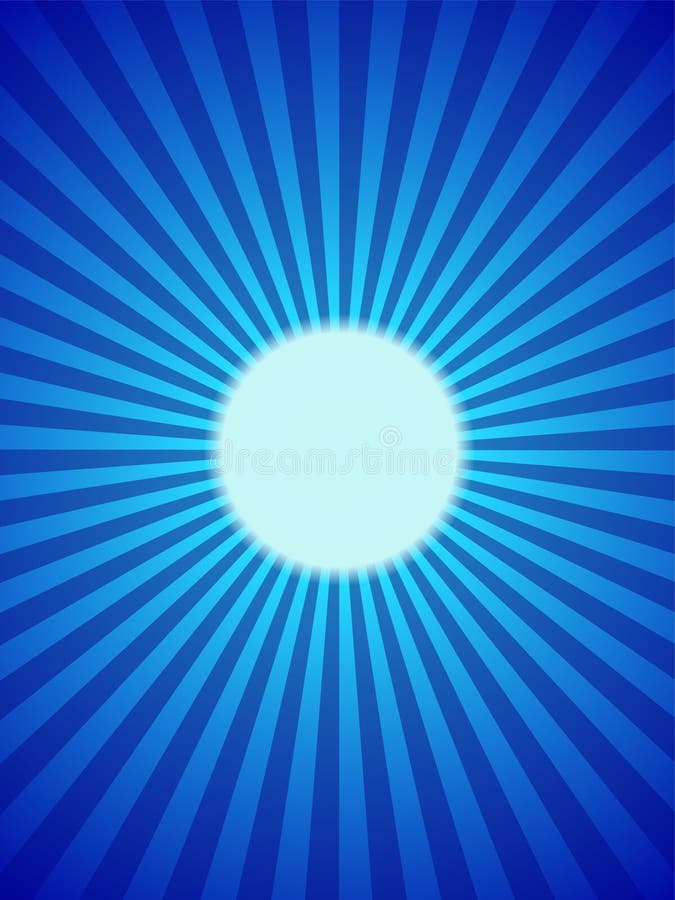 Blue Moon Backround, Full, Rays Stock Vector - Illustration of artistic ...